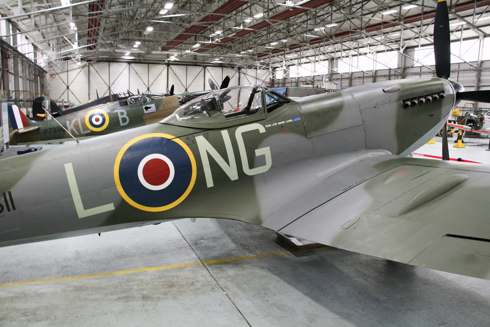 Special BBMF tribute to Sqn Ldr Mark Long | RAF Memorial Flight Club
